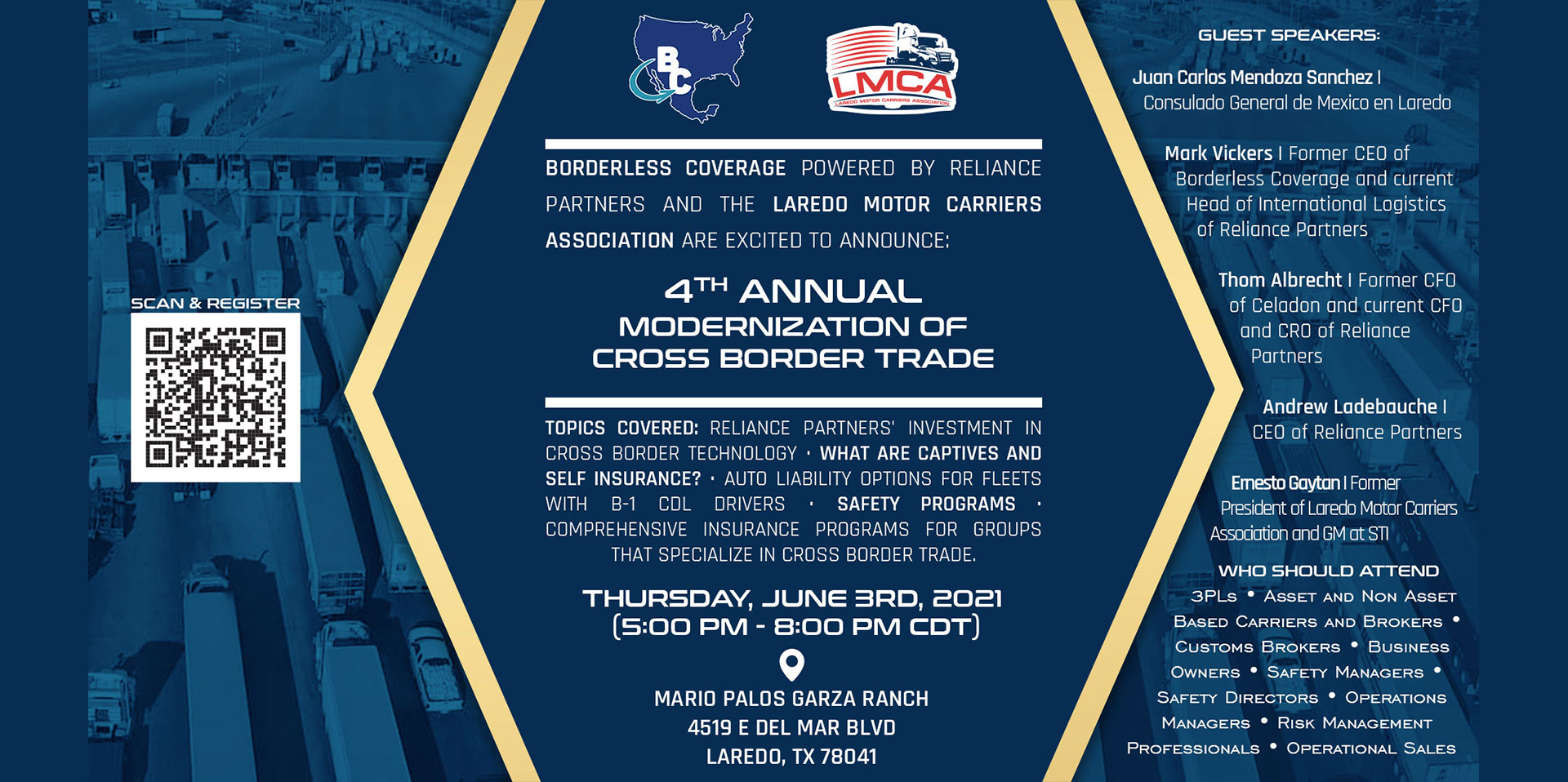 Modernization of Cross Border Trade (invitation) – LMCA